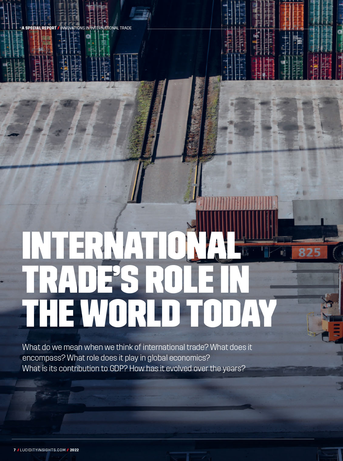 Innovations In International Trade